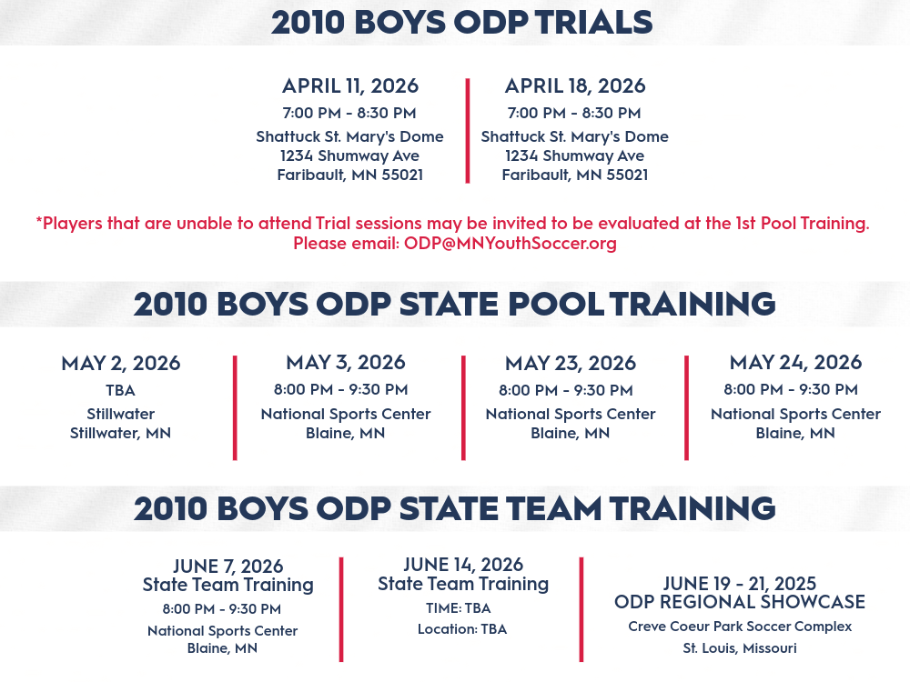 ODP - USYS Minnesota